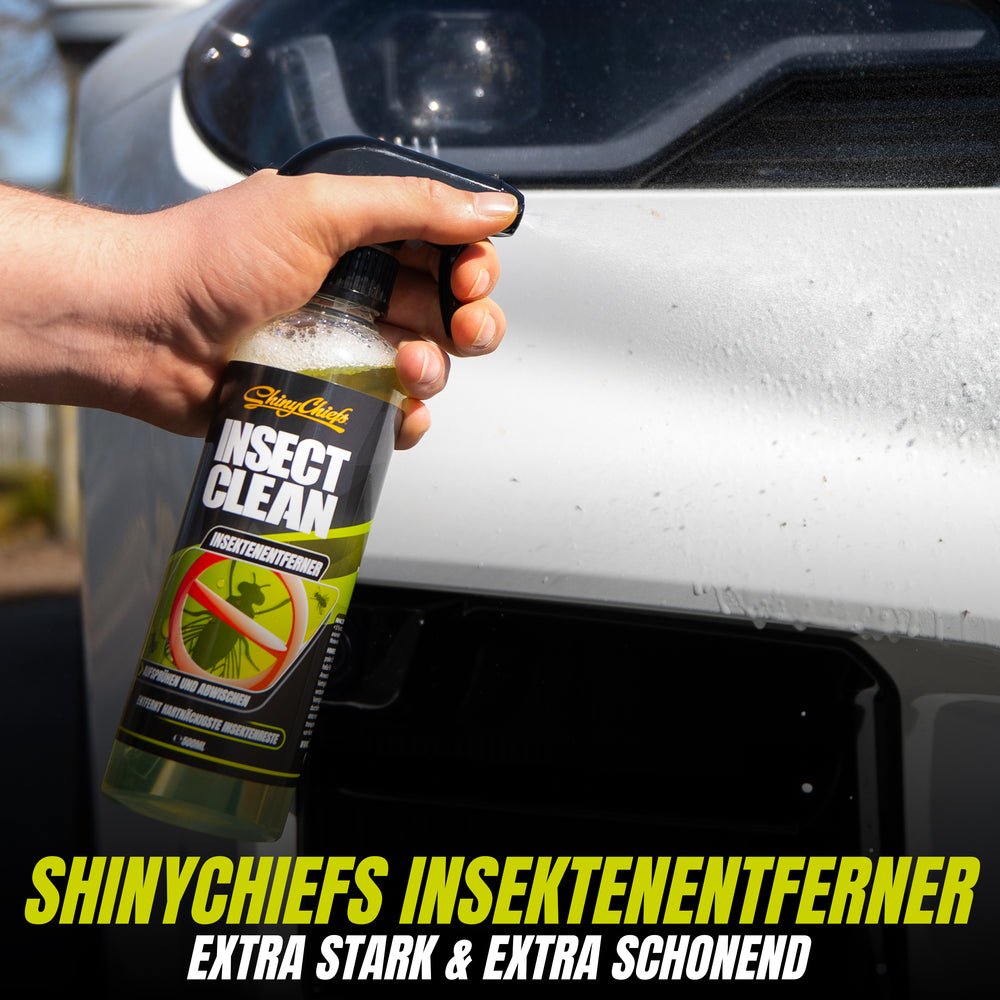 INSECT CLEAN - INSEKTENENTFERNER 500ml - Aufsprühen & Abwischen Set